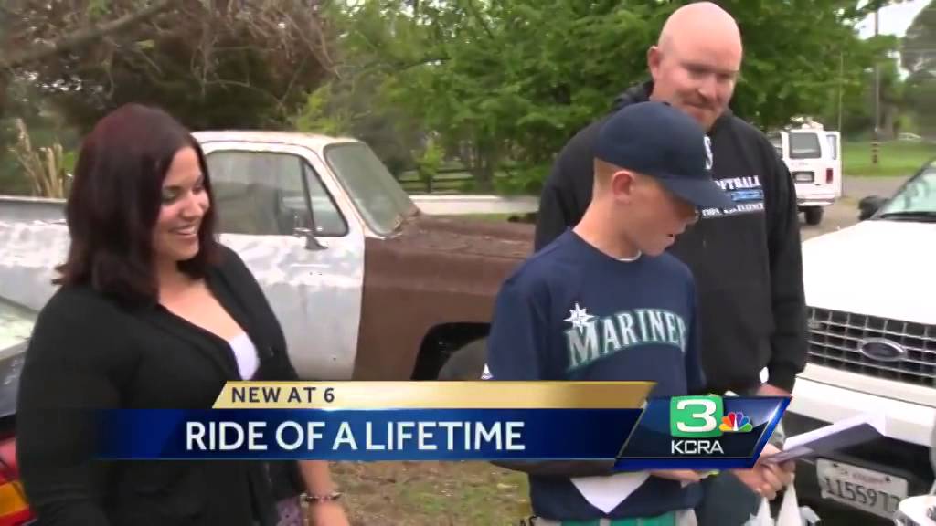 Ride of a lifetime for Rio Linda girl - YouTube