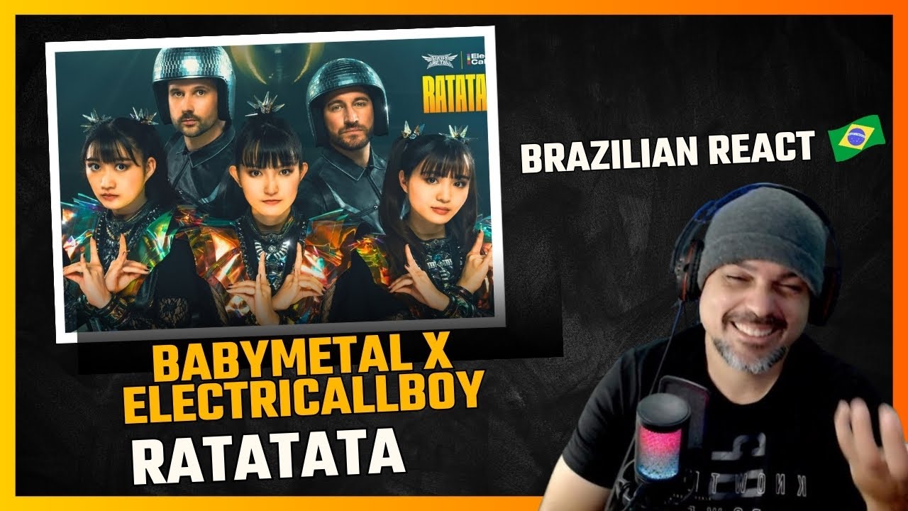 BABYMETAL x ElectricCallboy - RATATATA - Brazilian React - YouTube