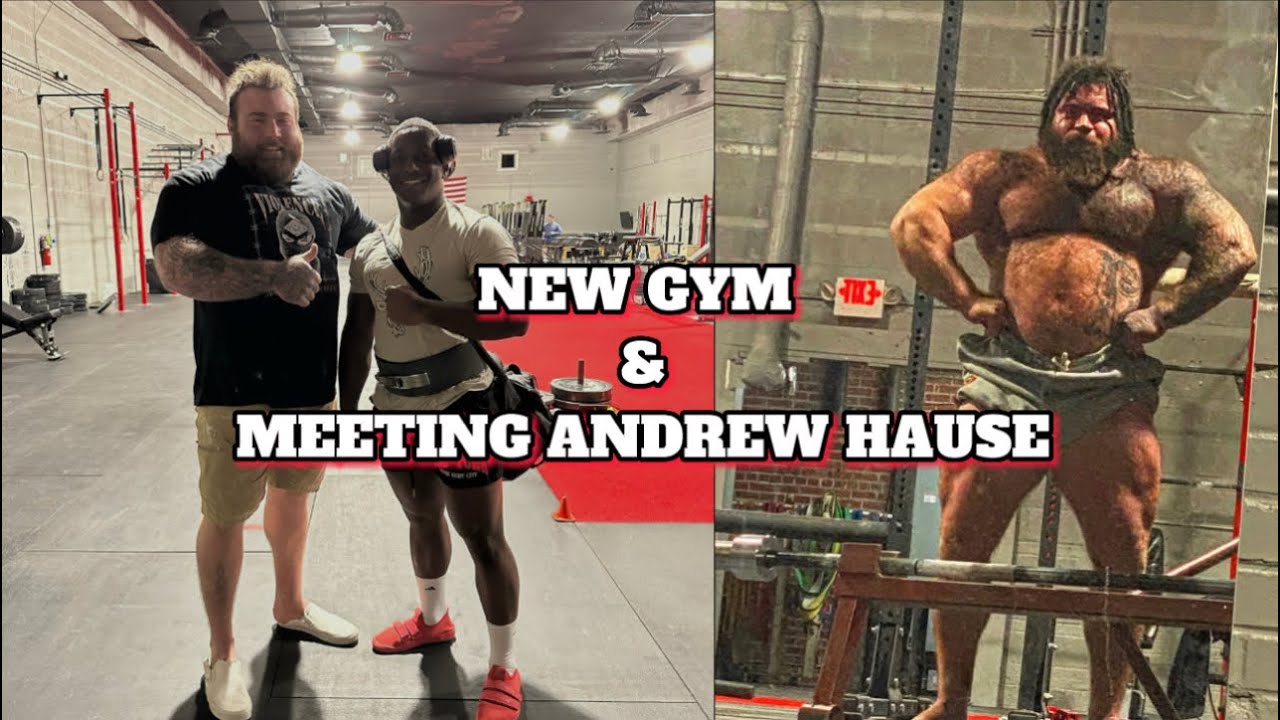 NEW GYM ?! - I Met ATWR Andrew Hause ! - YouTube