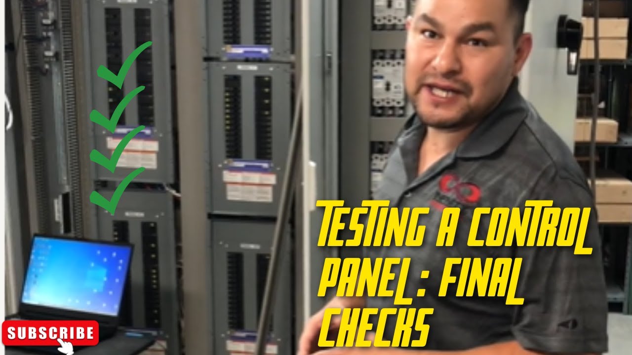 Testing A Control Panel: Final Checks - YouTube