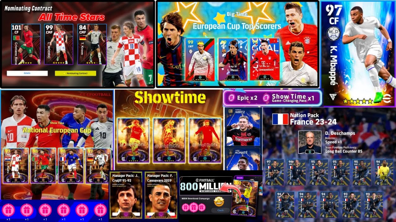 New Nominating Contract & National Teams Pack eFootball 2024 | What Is ...