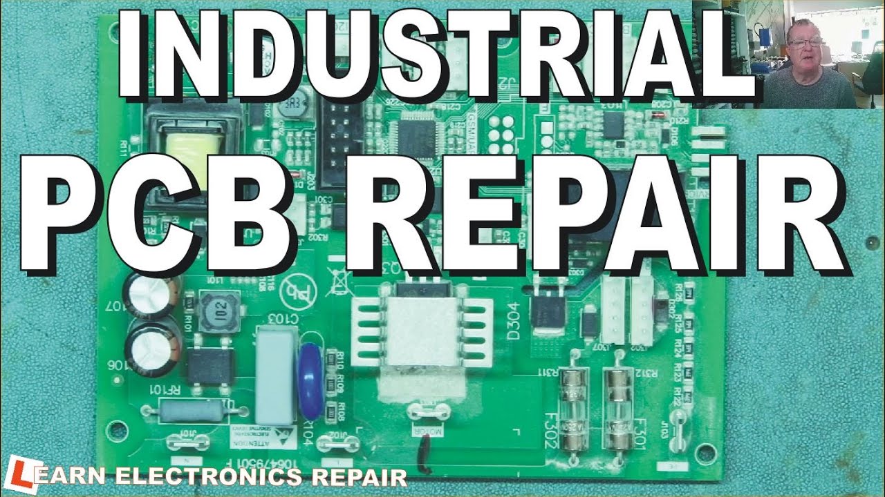 Industrial Cleaning Machine PCB Repair. Methodical Fault Finding. - YouTube