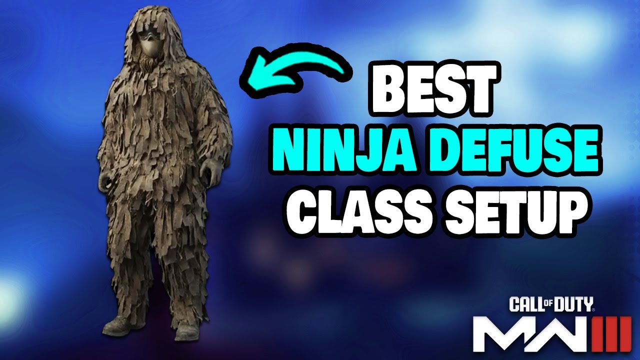 Best Ninja Defuse Class in Modern Warfare 3 - YouTube