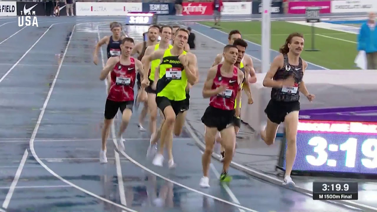 Craig Engels Win The Men's 1500-meter National Title | Champions Series ...