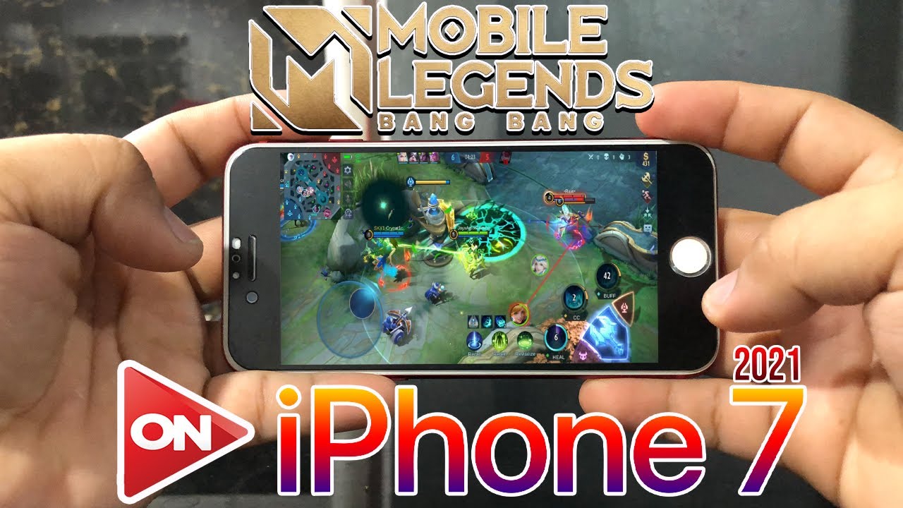 Mobile Legends: Bang Bang Gameplay on iPhone 7 (2GB RAM) in 2021 ...