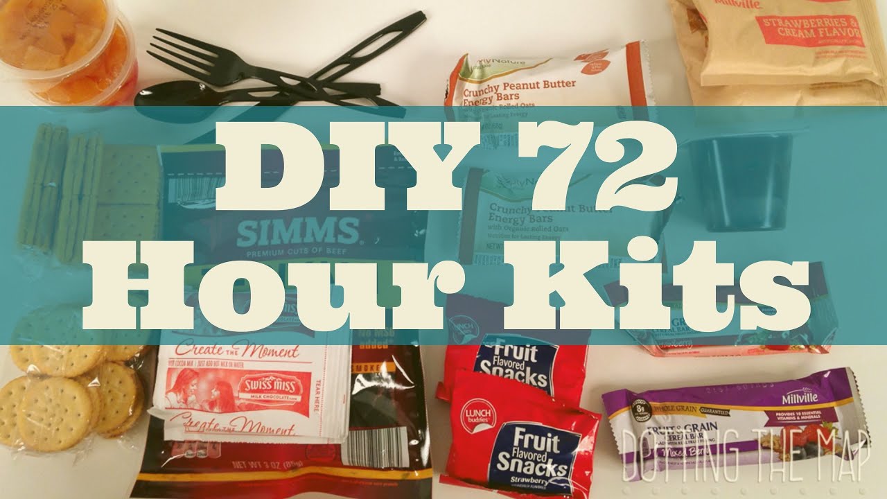 DIY 72 Hour Kit Ideas Pinterest for natural disasters emergency ...