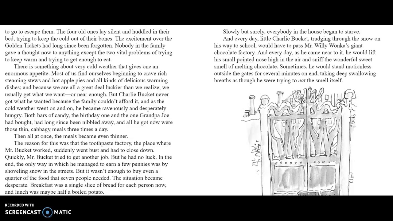 Charlie and the Chocolate Factory Chapters 9-10 - YouTube