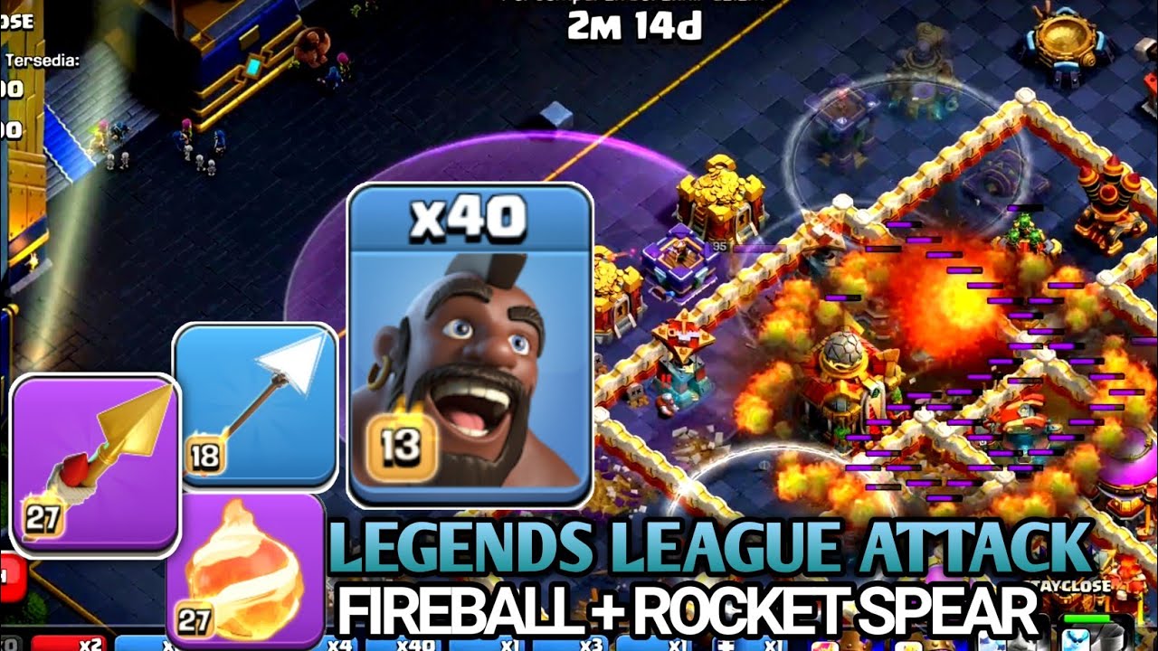 +312 INSANE FIREBALL MASS HOGGG‼️ LEGEND LEAGUE ATTACK | CLASH OF CLANS - YouTube
