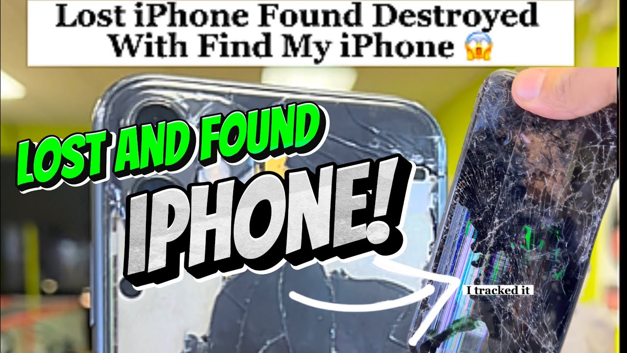 Lost iPhone Found Destroyed In Million Pieces 😱 We Gave It A Brand New Look |Color Changed | # ...