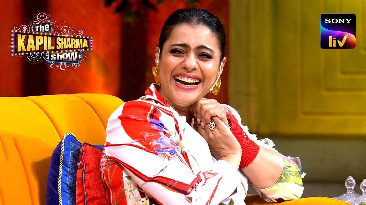 Jayvijay ने Kajol को Ajay Devgn के Mimicry दिखाकर हंसाई | The Kapil Sharma Show | Ladies Special ...