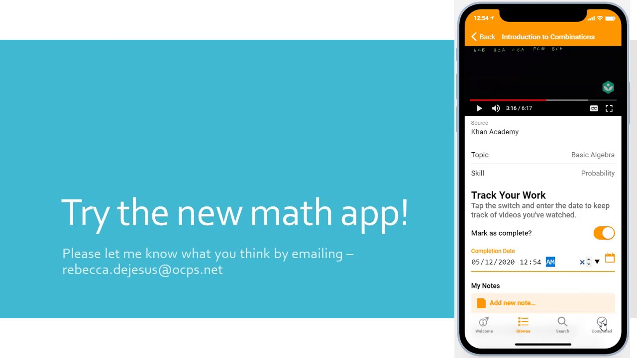 Quick Math App Overview - YouTube