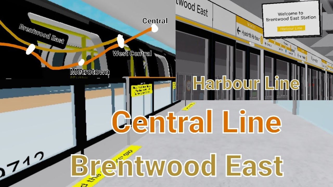 Brentwood East|Central Line|Harbour Line|Delta Line Project| - YouTube