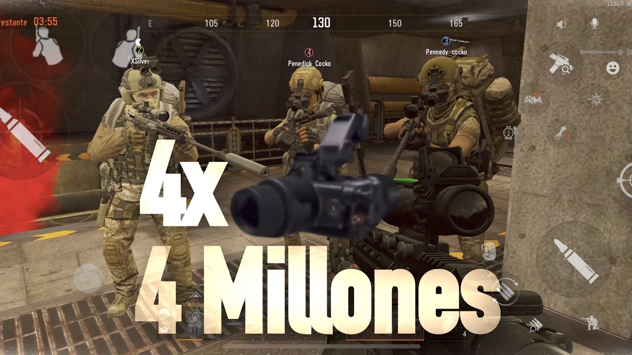 MÁS DE 4 MILLONES SQUAD ARENA BREAKOUT - YouTube