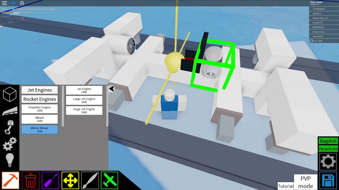 Train/Rail Cart Tutorial | Plane Crazy [alpha] - YouTube