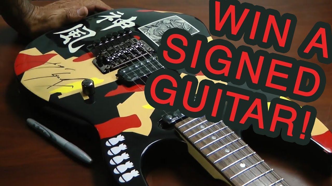 Win a FREE George Lynch Autographed ESP Guitar | Facebook Contest - YouTube