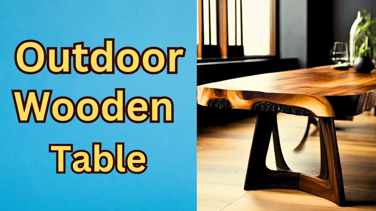 DIY Outdoor Wooden Table: Step-by-Step Tutorial (Super Easy) - YouTube