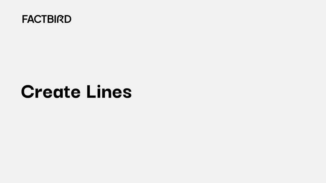 How to Set Up a Production Line in Factbird | System Set-Up - YouTube