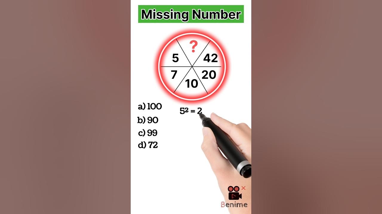 Missing Number Reasoning Tricks 🔥 मिसिंग नंबर #maths #reasoning #shorts - YouTube