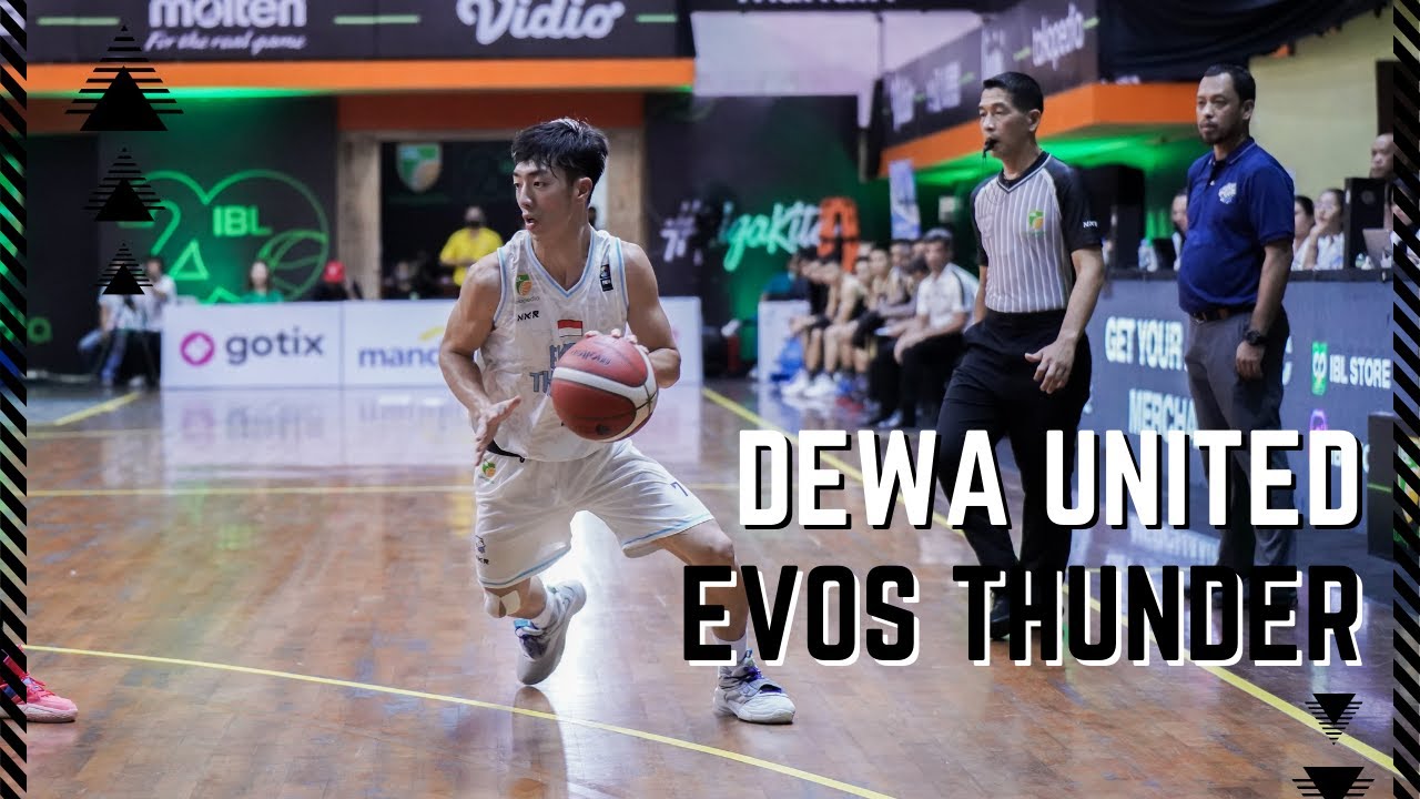 Evos Thunder vs Dewa United Mini Highlights | IBL 2023 Series 1 Bali ...
