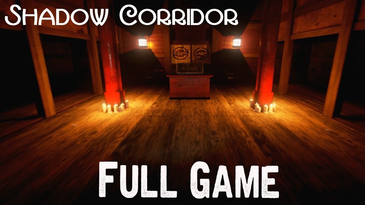 Shadow Corridor Full Game & ENDING Gameplay Playthrough (Japanese indie ...