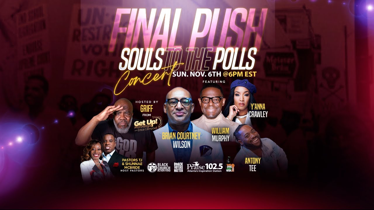 Final Push! Souls to the Polls Concert Replay - YouTube