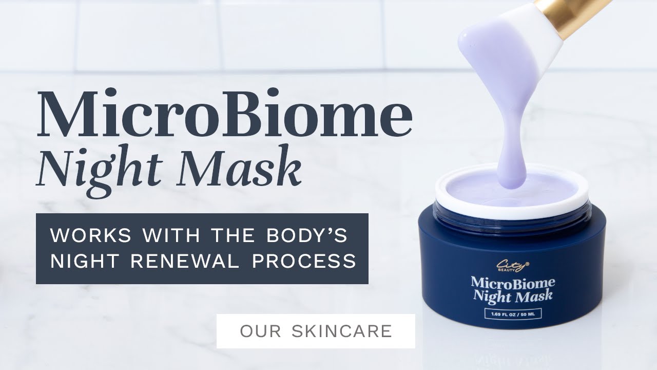 MicroBiome Night Mask by City Beauty - YouTube
