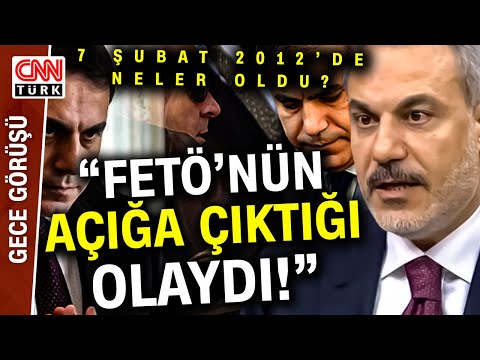 Hakan Fidan 7 Şubat MİT Kumpasını İlk Kez Anlattı! Çarpıcı \