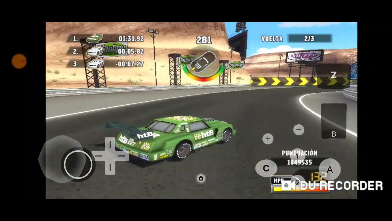 Cars Race O Rama Wii Sprint 2 Chick Hicks Modified VS Team Vin - YouTube
