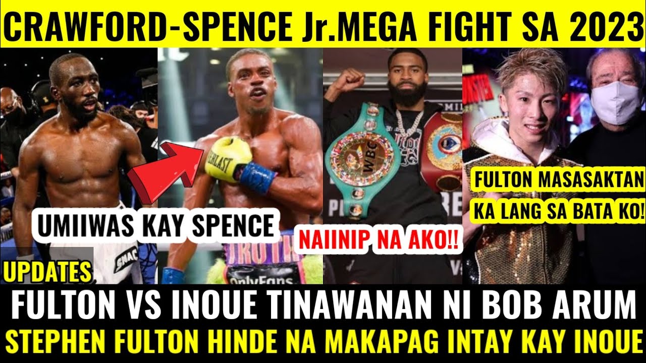 Crawford Pumayag Sa Alok Ng Hinde Kilalang Boxer || Naoya Inoue ...