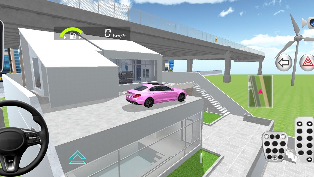 New Pink Mercedes G-63 For Parking 3d Driving Class android game play # ...