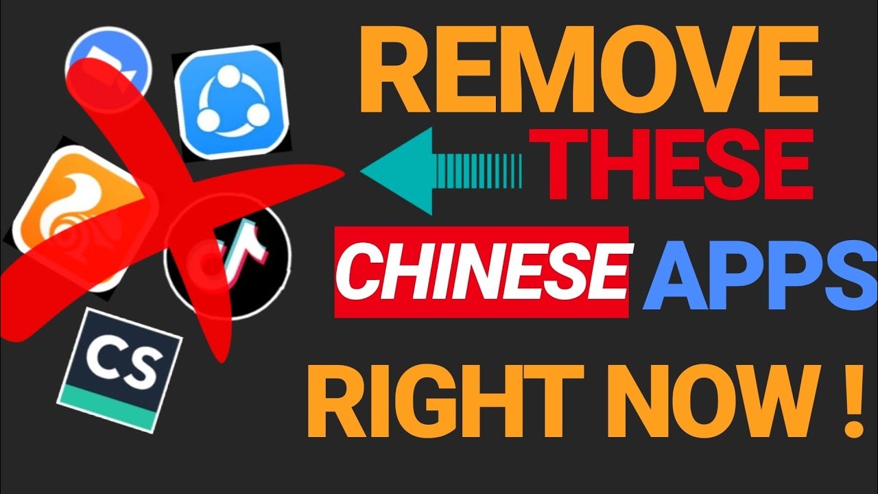 These Chinese Apps Stealing Your Data || 52 Chinese Apps || DELETE NOW😡 ...
