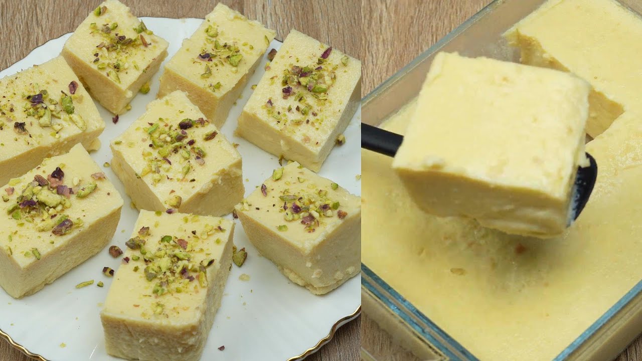 Custard milk pudding, yummy cool cool pudding ! - YouTube