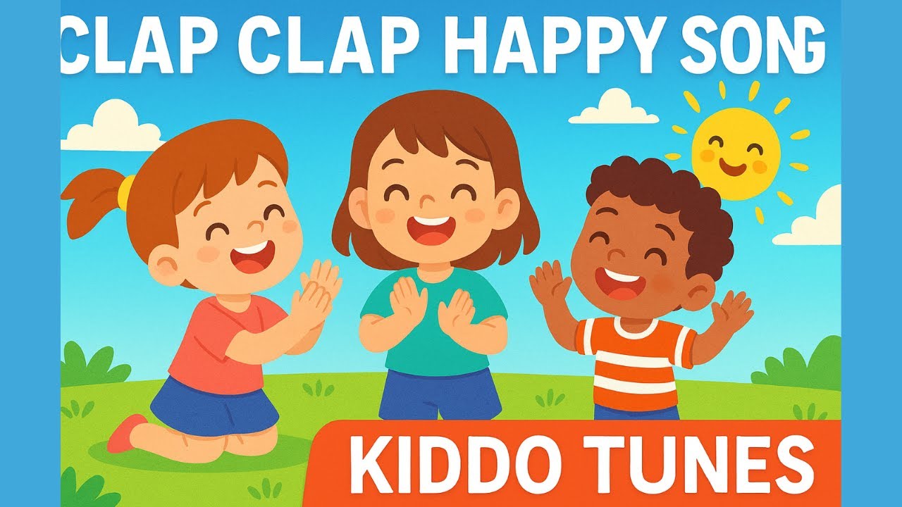 Clap Clap Happy Song | Fun Dance Song for Kids | Kiddo Tunes - YouTube