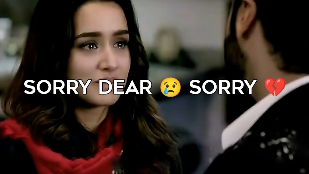 sorry dear 😢 sorry 💔 sorry shayari | sorry shayari status | sorry status | sad shayari - YouTube
