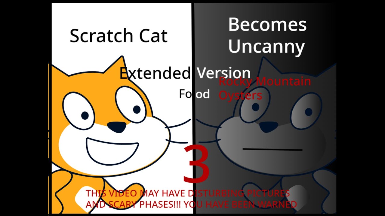 Scratch Cat Becomes Uncanny (Food) v3 - YouTube