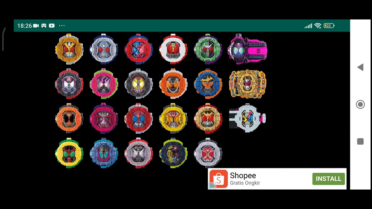 kamen rider zio belt game - YouTube