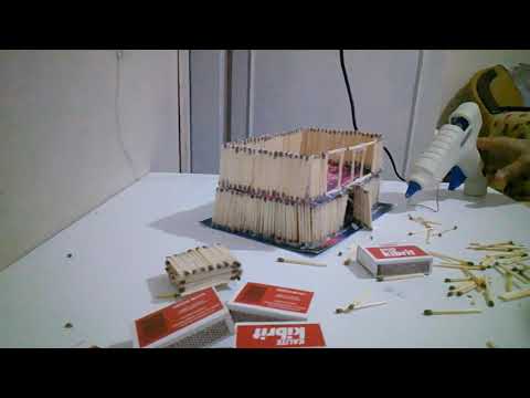 kibritten ev yapımı