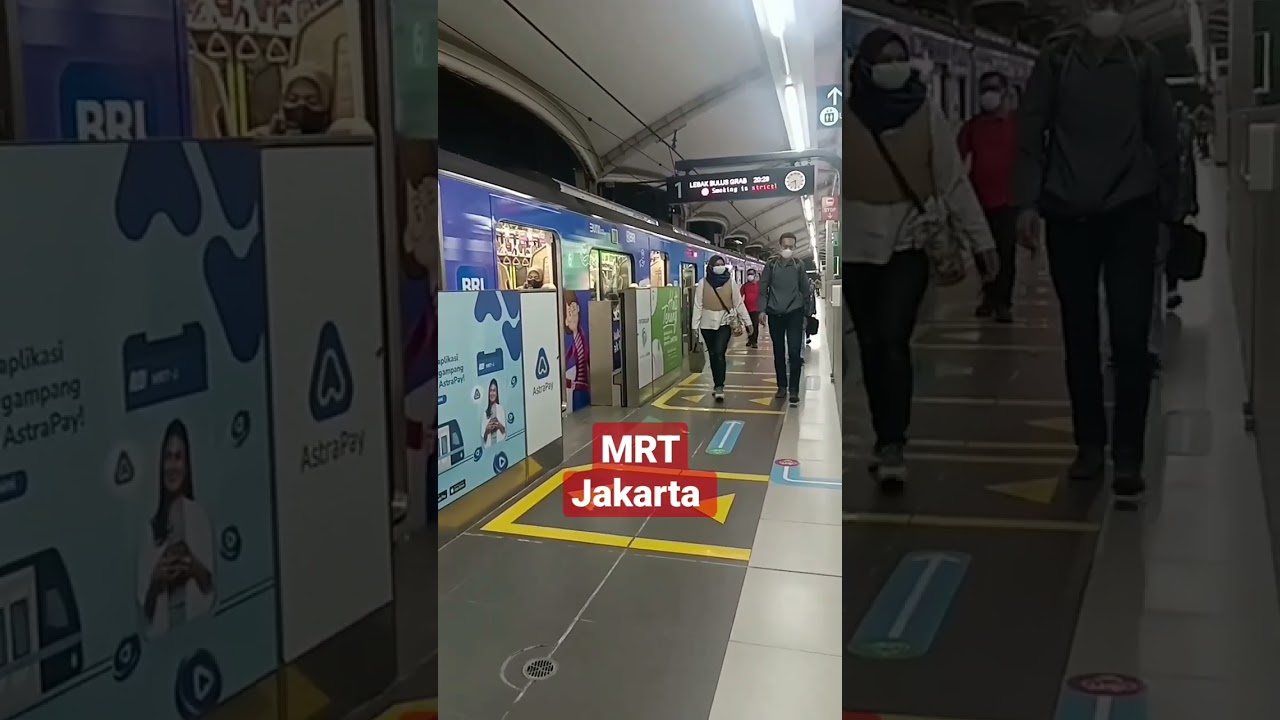 Jakarta city MRT #jakarta #shorts #jakartacity #jakartavlog #viral #mrt - YouTube