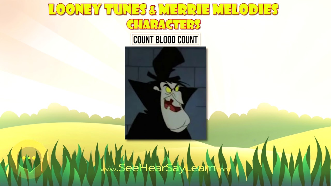 Count Blood Count 📺👀 Cartoon Characters 📺👀 - YouTube