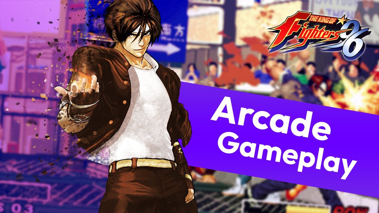 KOF '96: Kyo vs Ralf, Kensou & Joe #kof96 #gameplay - YouTube