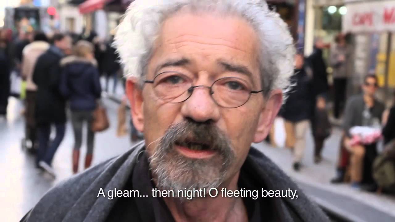 Jean-Paul Avice lit "À une passante" de Baudelaire - YouTube