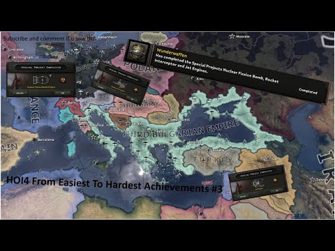 HOI4 From Easiest To Hardest Achievements #3 - YouTube