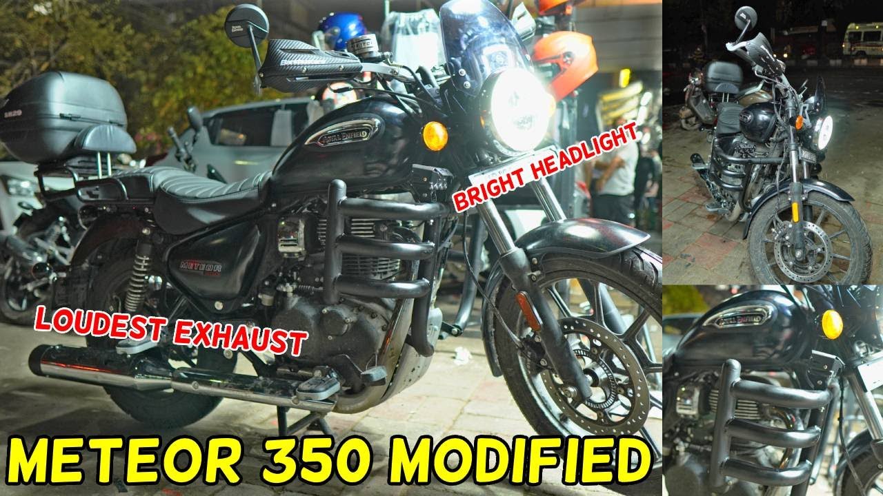 Meteor 350 full modified | Meteor 350 full accessories modification ...