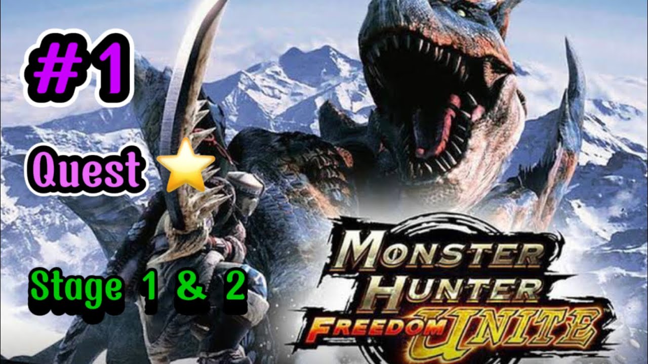 MHFU - (PPSSPP) Gathering Quest Deliver Mountain Herb & Anteka Antlers ...