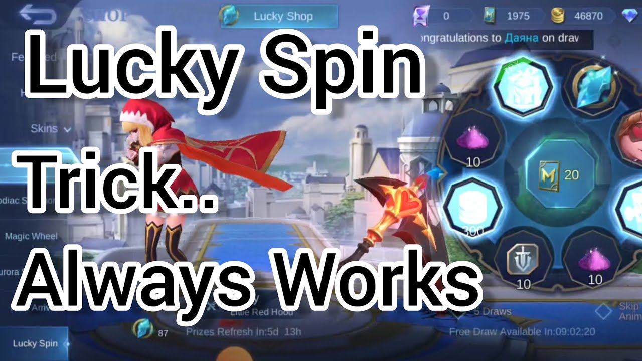 Mlbb Lucky Spin Trick (Always Works) - YouTube