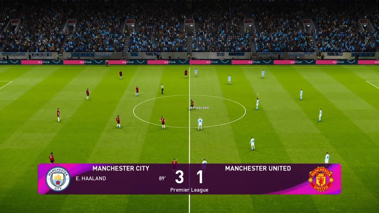 Manchester City VS Manchester United || efooball2025 || PS4 - YouTube