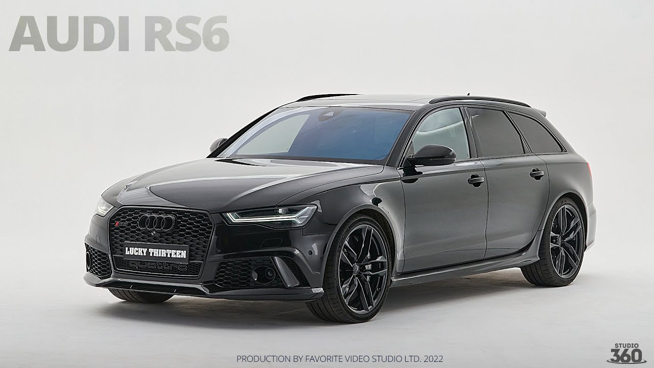 AUDI RS6 Performance 4K Studio360LV - YouTube