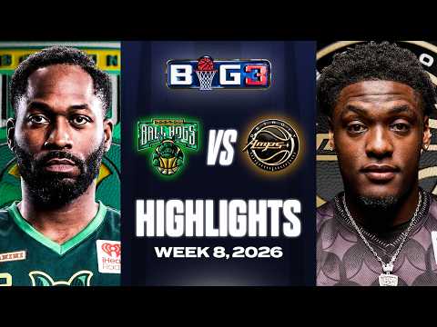 SEASON 9 WEEK 8: JEREMY PARGO VS NASIR CORE | BOSTON BALL HOGS VS DETROIT AMPS HIGHLIGHTS