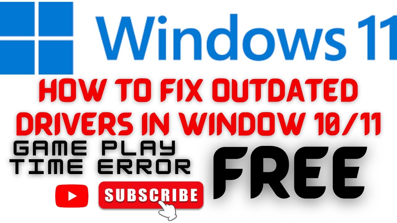 window 11 driver issues fix software || monitor driver || outdated ...