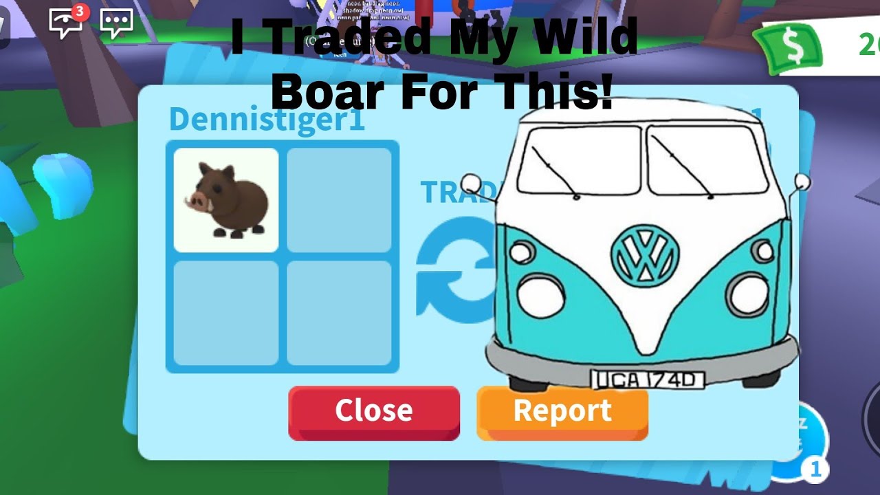 I Traded My Wild Boar For This!! | Sharper Roblox | Roblox Adopt Me | W ...